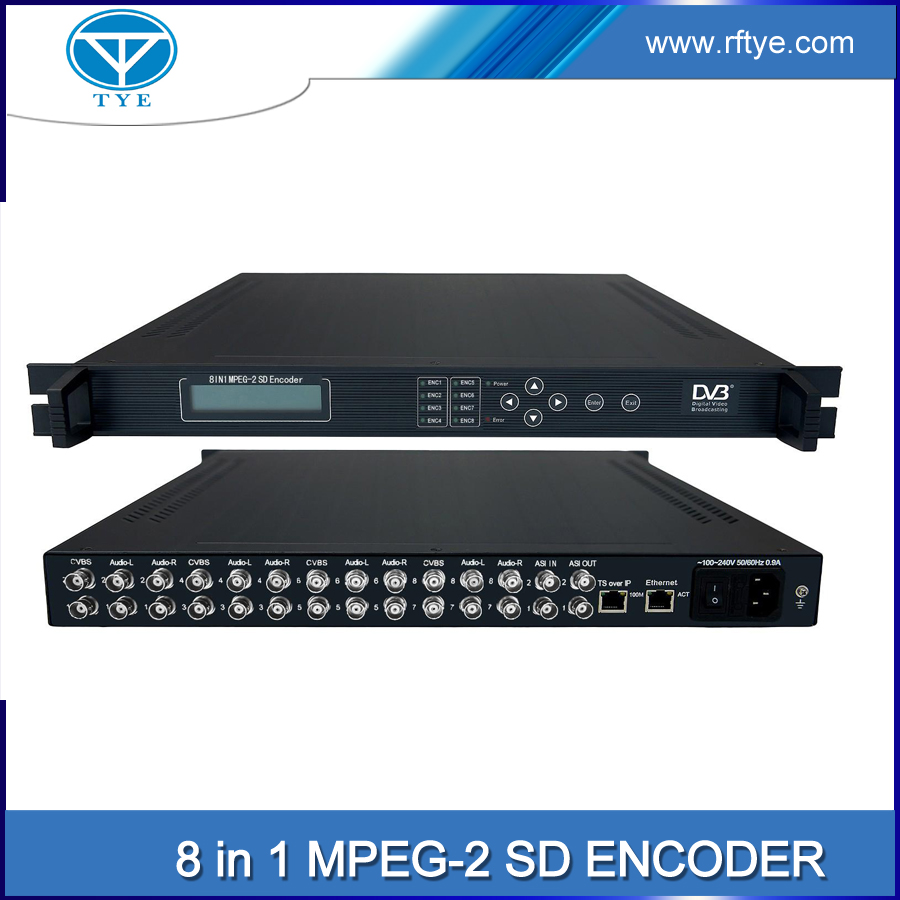 8IN1 MPEG-2 SD Encoder-Chengdu Tengyue Electronics CO.,LTD